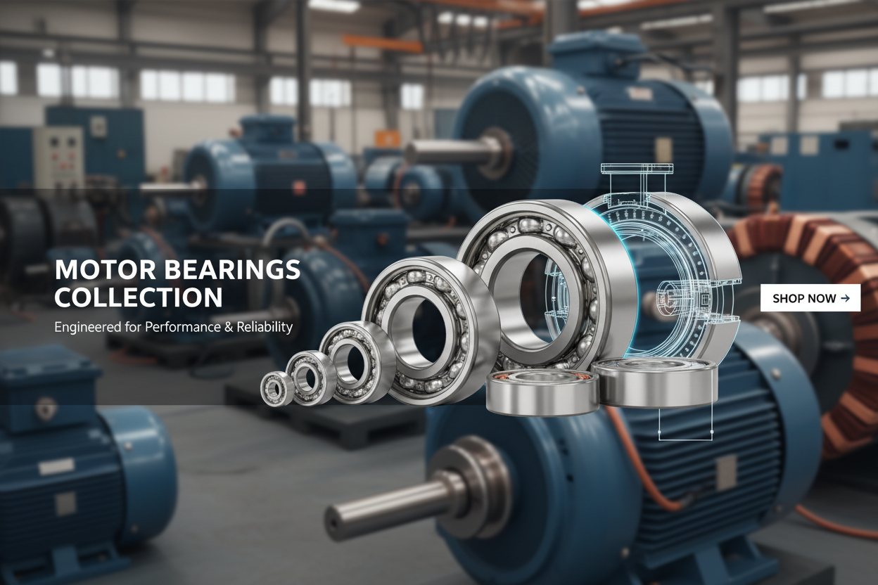 Motor Bearings - Electric Motor Bearings Deep Groove Ball | SGU Bearing